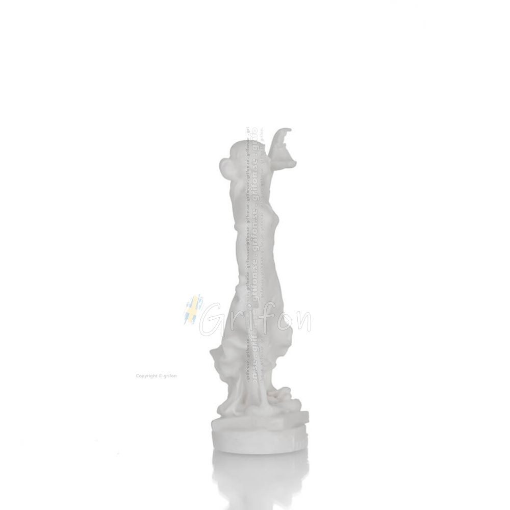 Themis: Titan of Moral Order and Etiquette 10cm Full Alabaster Statue,