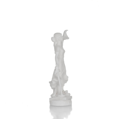 Themis: Titan of Moral Order and Etiquette 10cm Full Alabaster Statue,