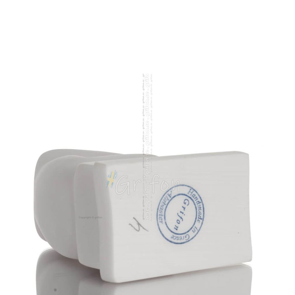 Cycladic figurine thinking 155cm Full body alabaster statue, Cycladic ...