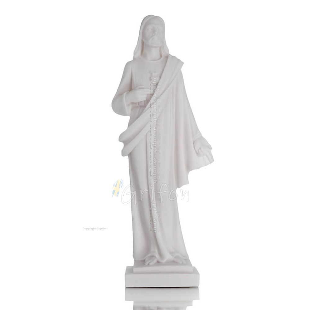 Jesus Christ, The Nazarene and the Messiah 26cm Full Alabaster Statue