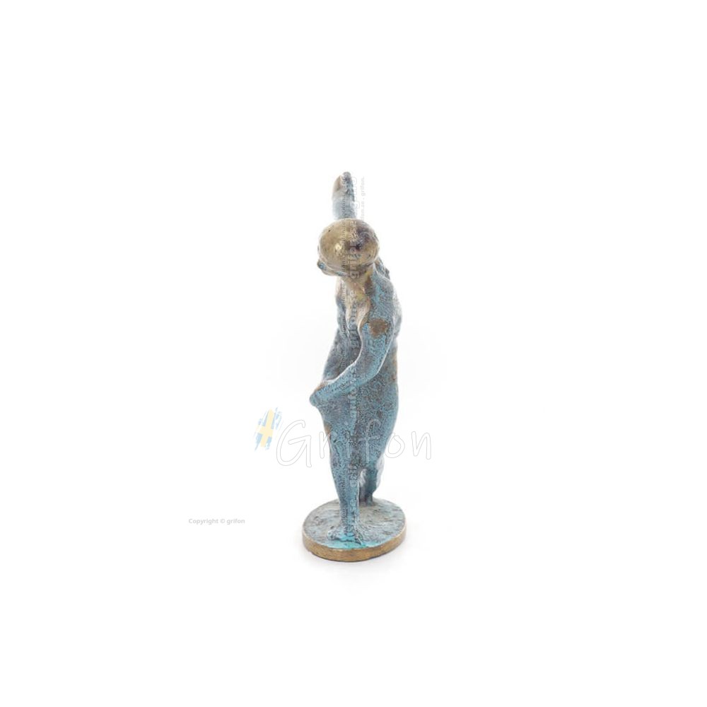 Discus Thrower of Myron: Young Athlete, Olympic Games Symbol 12cm Full